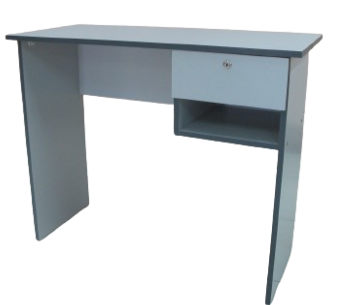 Budget Side Table with locked and open drawer, OFT 880